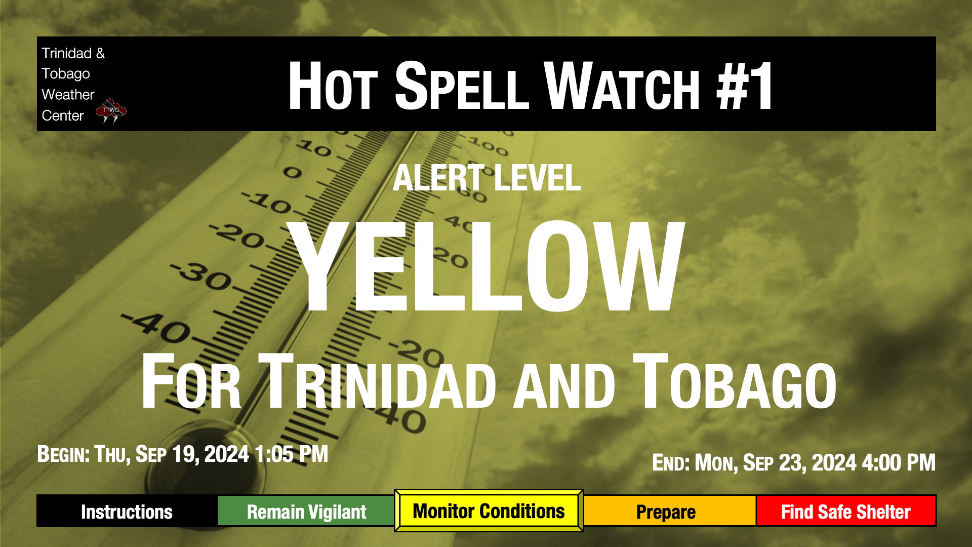 Trinidad and Tobago Placed Under Hot Spell Watch - Trinidad and Tobago ...