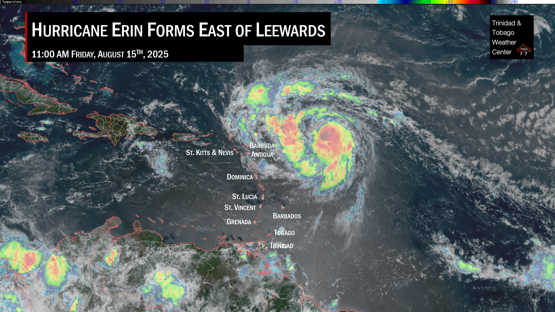 Erin Becomes 1st Atlantic Hurricane For 2025 - Trinidad and Tobago ...